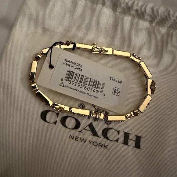 Coach | Jewelry | Coach Gold Bracelet | Poshmark
